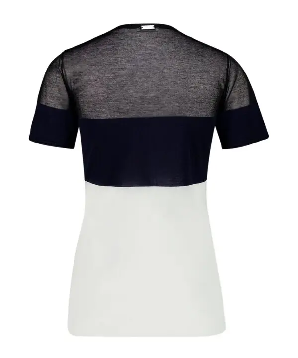 FERRAGAMO Panelled Crewneck T-shirt - Black