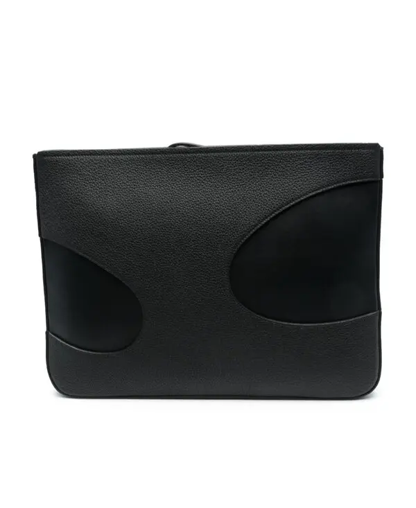 FERRAGAMO Leather Cut-out Detail Handbag