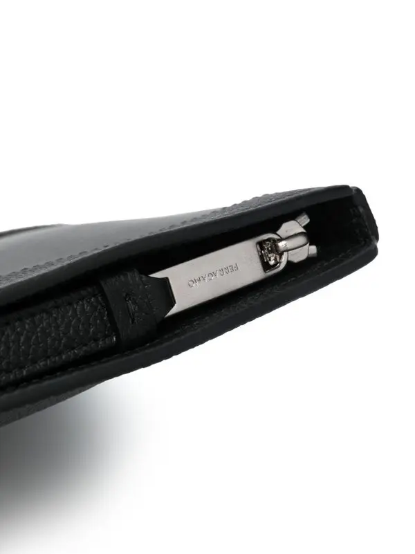 FERRAGAMO Leather Cut-out Detail Handbag
