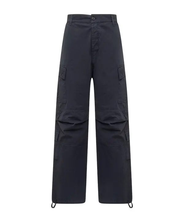 DARKPARK Cargo Jeans With Drawstring Cuffs