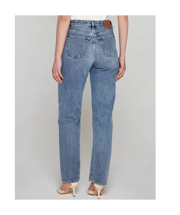 TOTEME High-rise Straight-leg Jeans - Blue