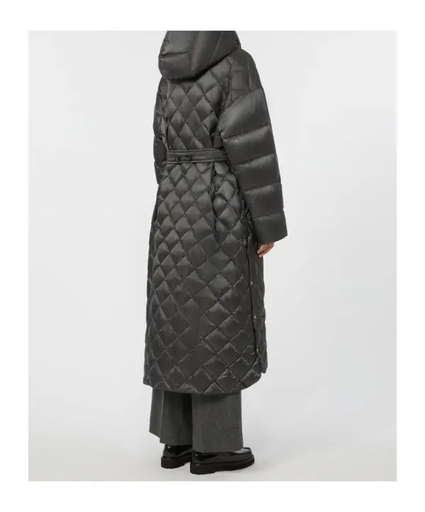 Max Mara Trepar Quilted Down Jacket - Medium Gray