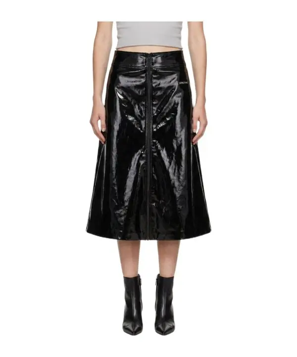 Marissa Chiara High Waist Zipper Skirt