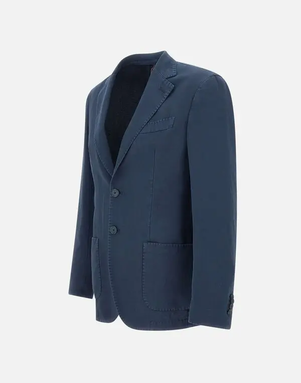 SANTANIELLO Patch Pocket Blazer