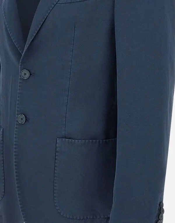SANTANIELLO Patch Pocket Blazer