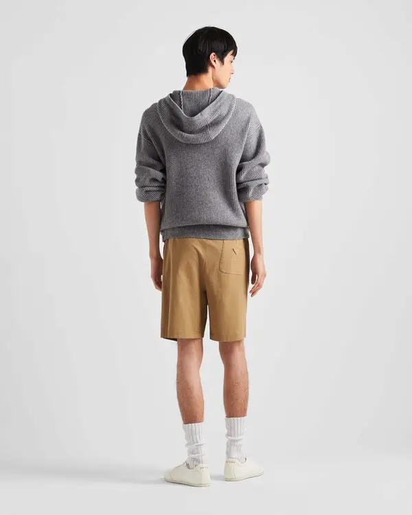 Prada Piqué Bermudas