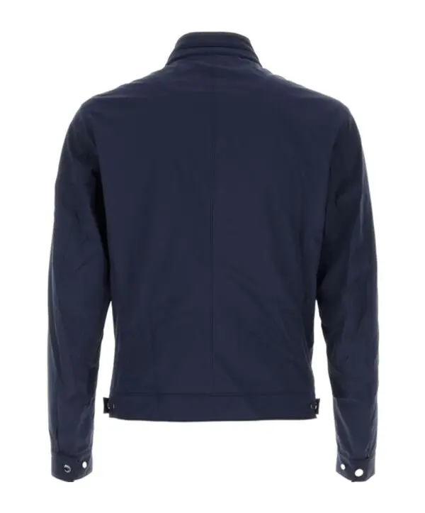 MOORER Vangi Stand-collar Zip Jacket - Blue