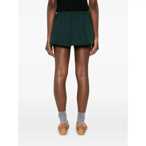 Miu Miu Logo-embroidered Mini Skirt