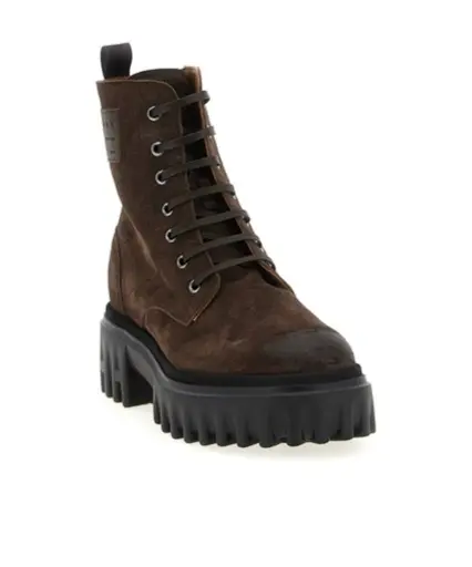 Hogan Lace-up Chunky-sole Boots