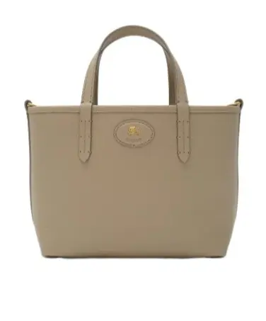 Burberry Mini Reversible Bloomsbury Tote Bag - Mushroom Beige/mallow Pink