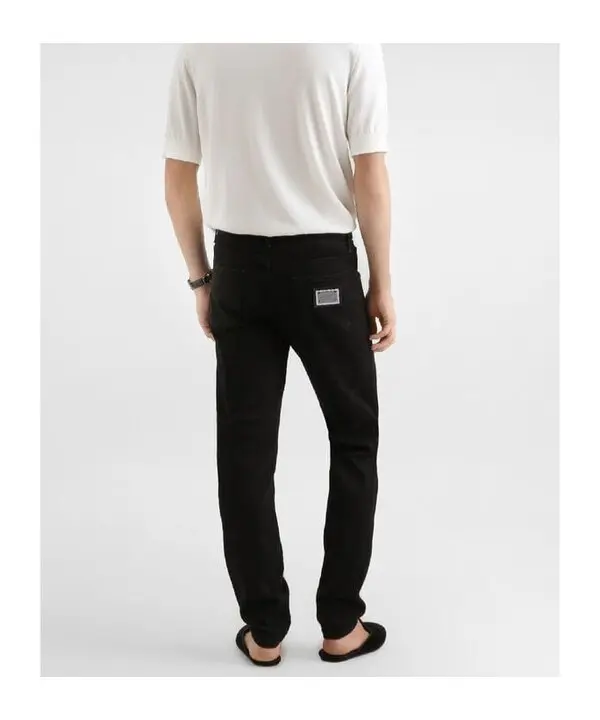 Dolce & Gabbana Logo Plaque Jeans