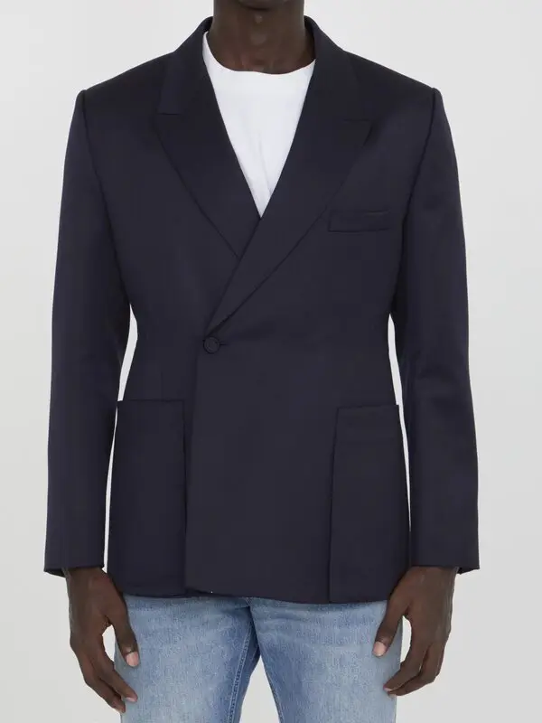 Dior Button Detailed Long-sleeved Jacket