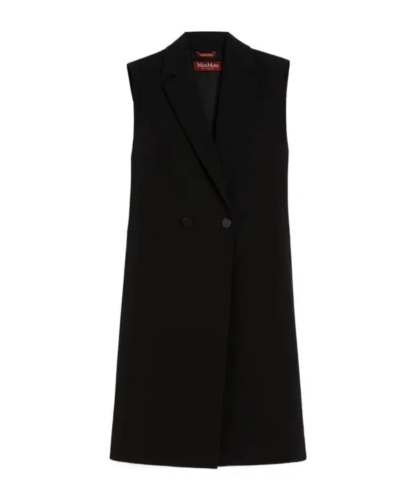 Max Mara Zena Double Breasted Sleeveless Gilet