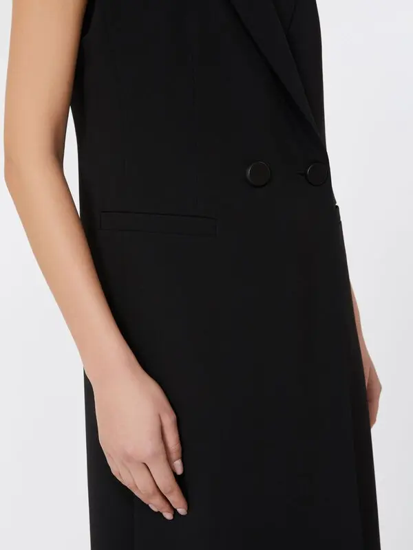 Max Mara Zena Double Breasted Sleeveless Gilet