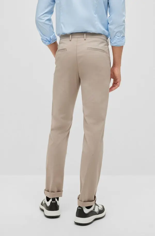 Hugo Boss Straight Leg Tailored Pants