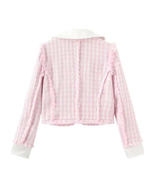 Marissa Chiara Long-sleeved Casual Jacket With Button Fastening And Chest Pockets