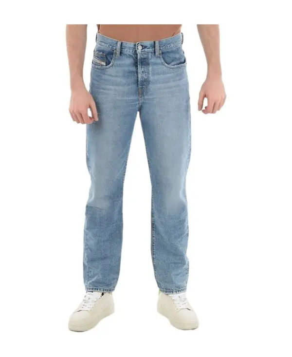 DIESEL® 2020 D-viker Straight Leg Denim Jeans - Blue