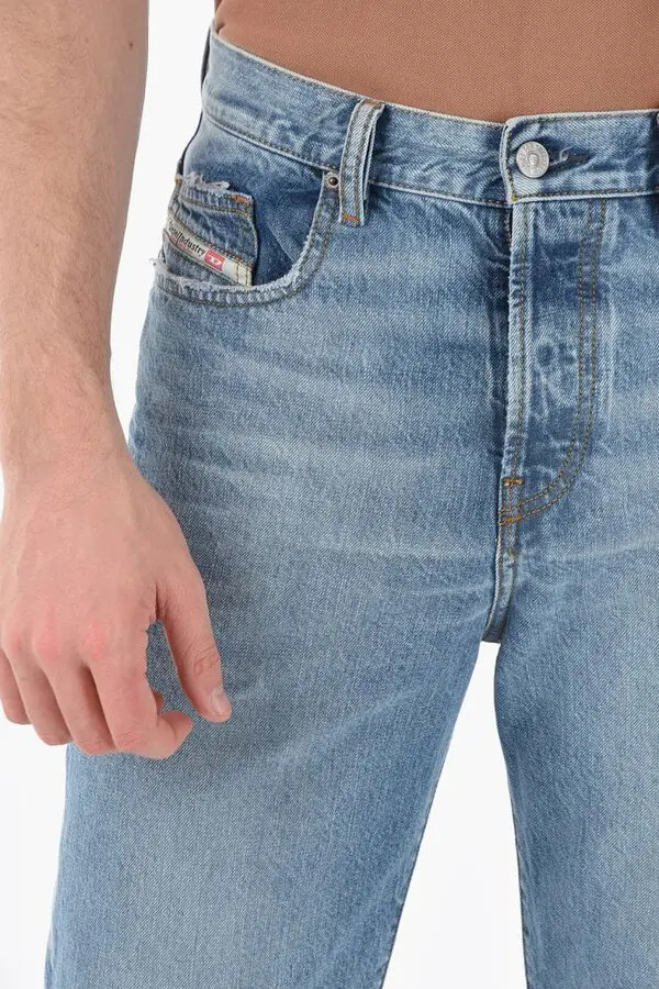 DIESEL® 2020 D-viker Straight Leg Denim Jeans - Blue