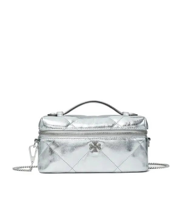 Tory Burch Kira Diamond Quilted East West Crossbody Bag