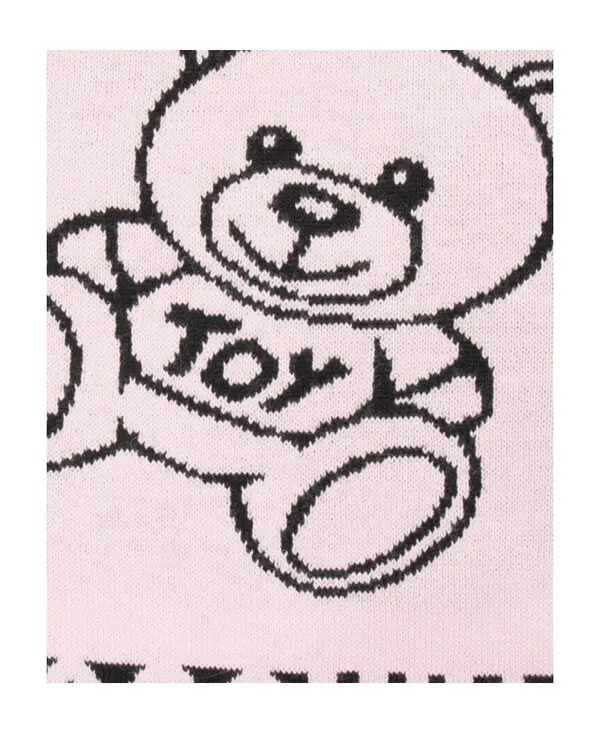 Moschino Logo Scarf - Pink