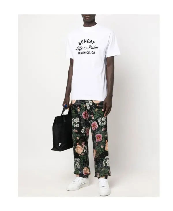 Palm Angels Sunday Logo-print T-shirt