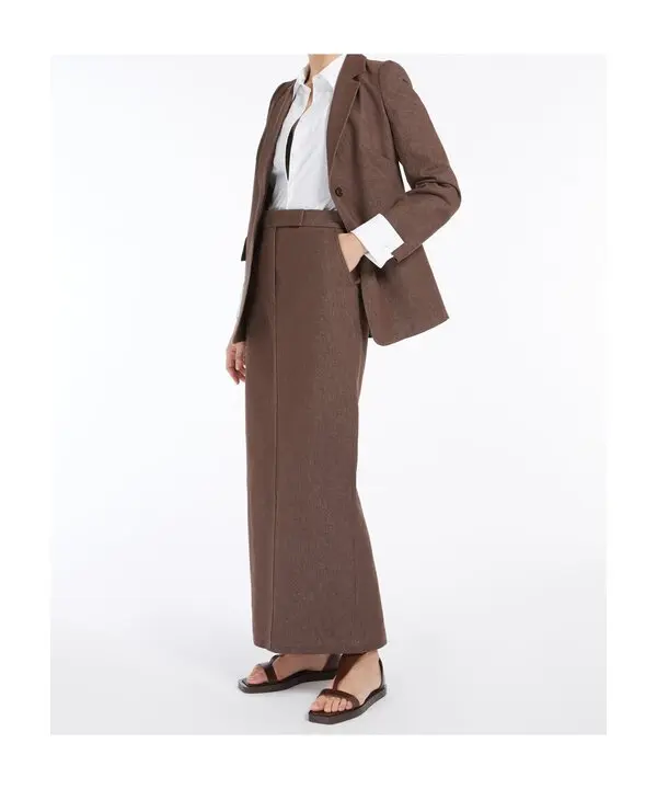 Max Mara Armida V-neck Sleeveless Top - Brown