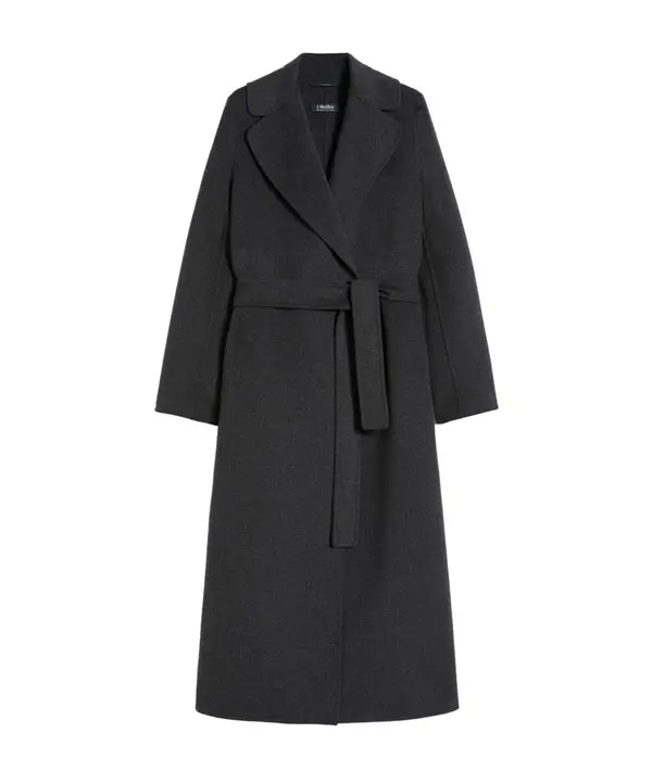 Max Mara Long-sleeved Belted Coat