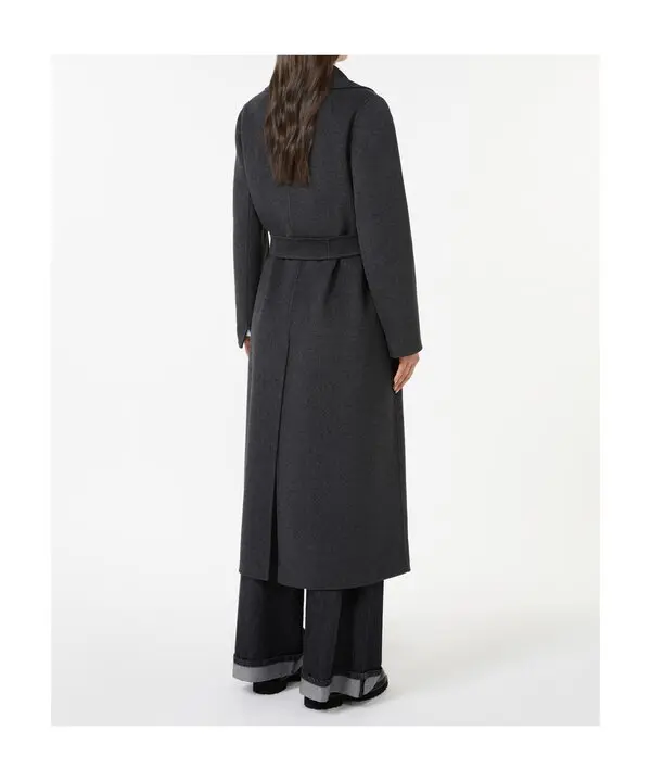 Max Mara Long-sleeved Belted Coat