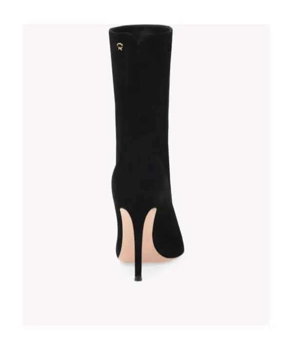 GIANVITO ROSSI Pointed Toe Stiletto Ankle Boots