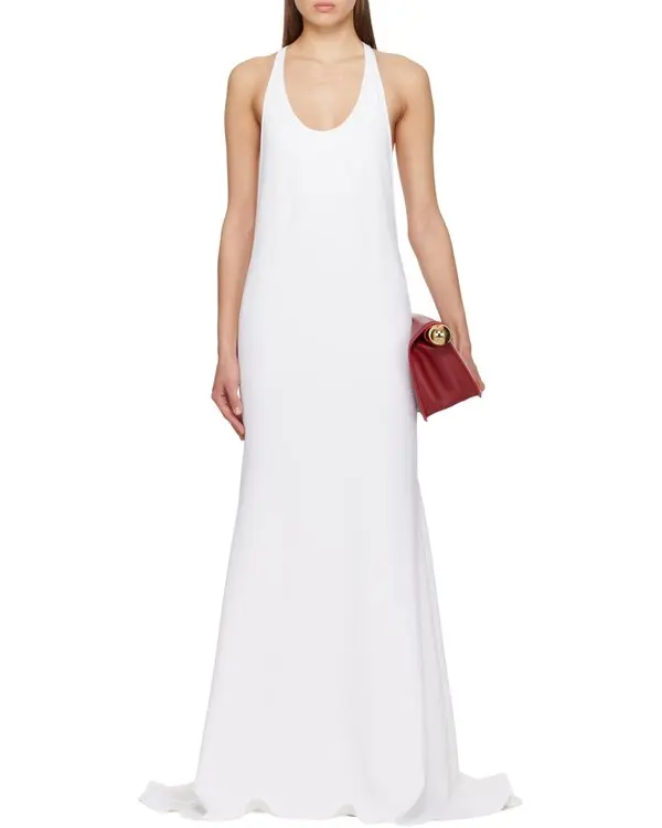 Jacquemus Back Detail Sleeveless Maxi Dress