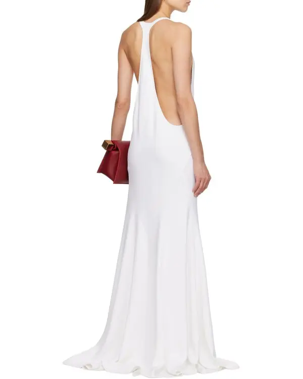 Jacquemus Back Detail Sleeveless Maxi Dress