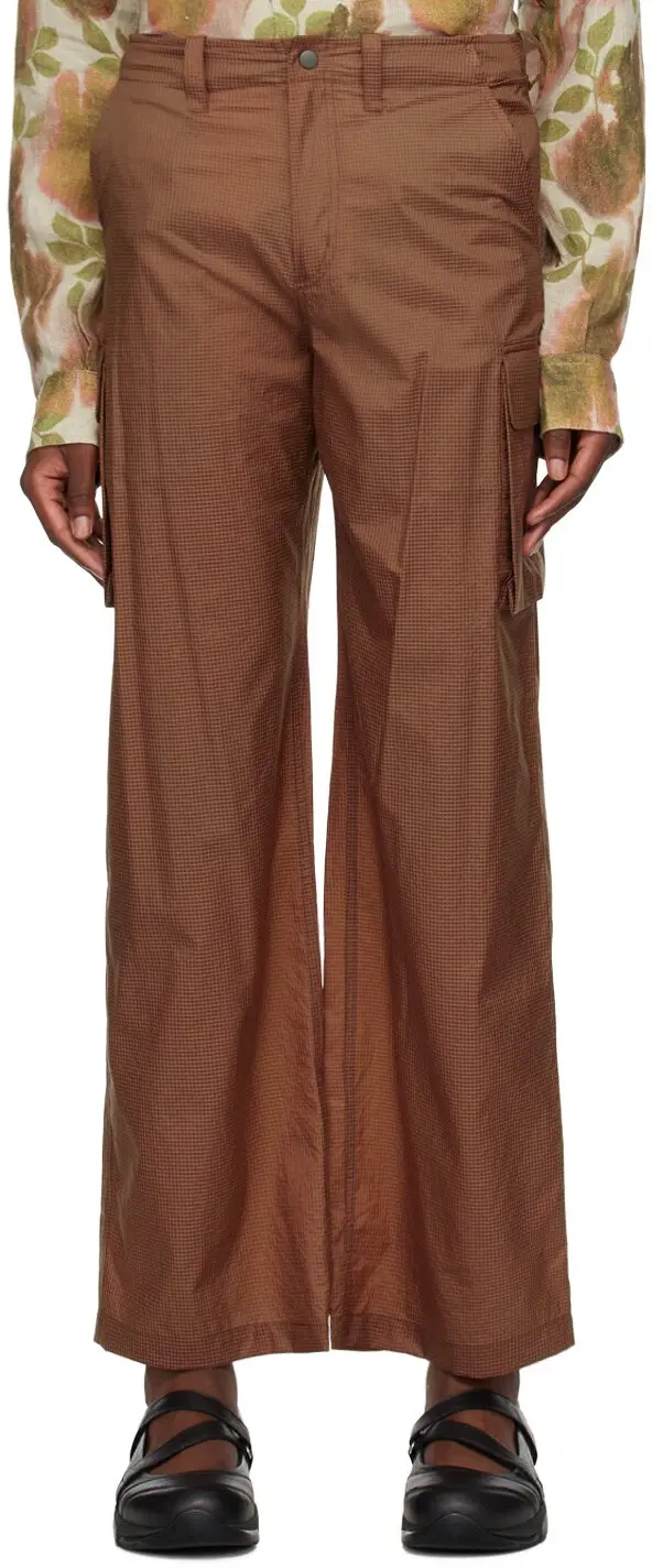 Our Legacy Mount Ripstop Cargo Trousers - Brown