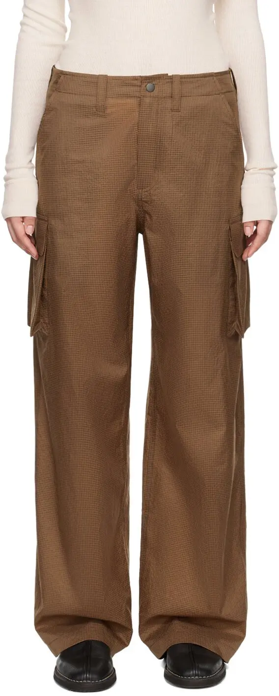 Our Legacy Mount Ripstop Cargo Trousers - Brown