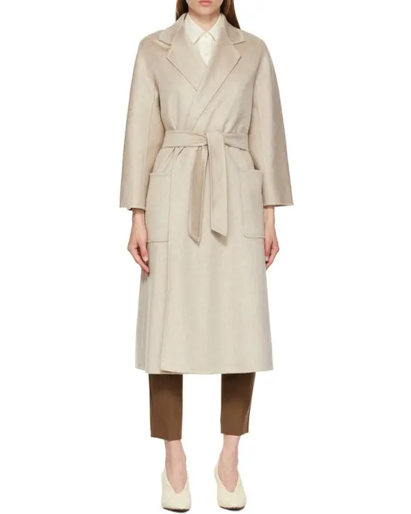 Max Mara Ludmilla Belted Coat - Sand-colored