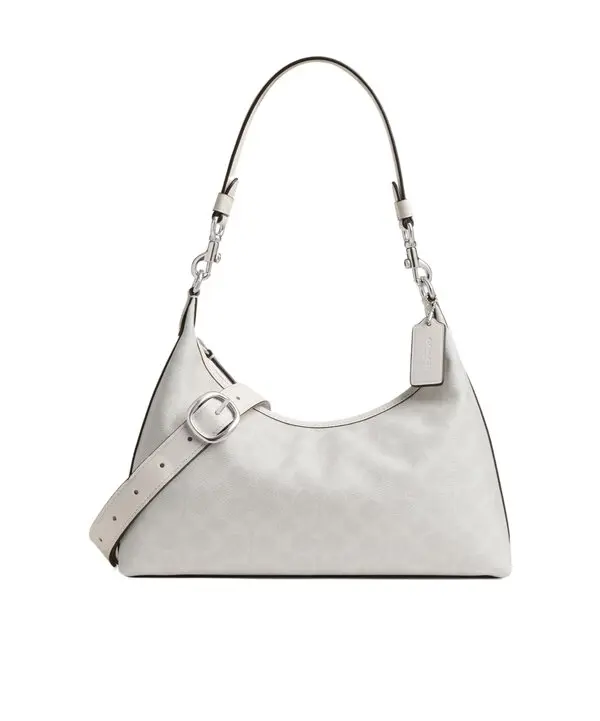 COACH Juliet Shoulder Bag In Signature Canvas - White