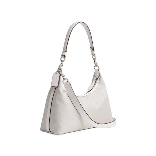 COACH Juliet Shoulder Bag In Signature Canvas - White