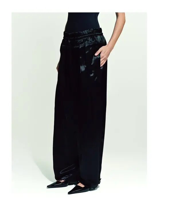 JIL SANDER Satin Palazzo Pants