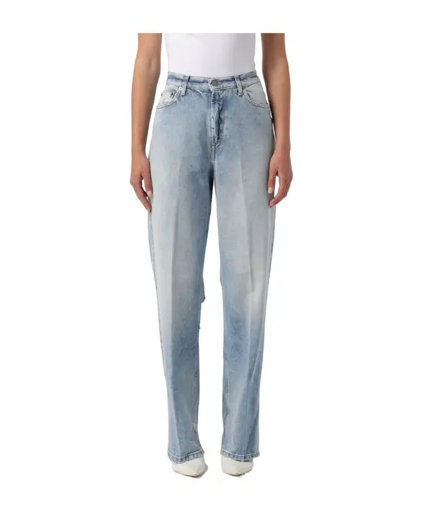 DONDUP Elysee Distressed Jeans - Gray