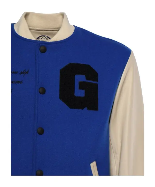 GIULIANO GALIANO Varsity Bomber Jacket