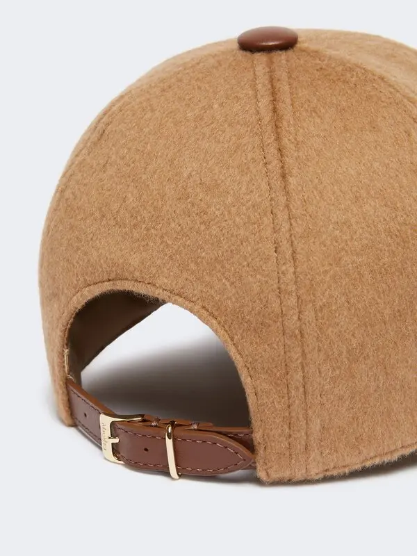 Max Mara M Monogram Baseball Cap - Camel