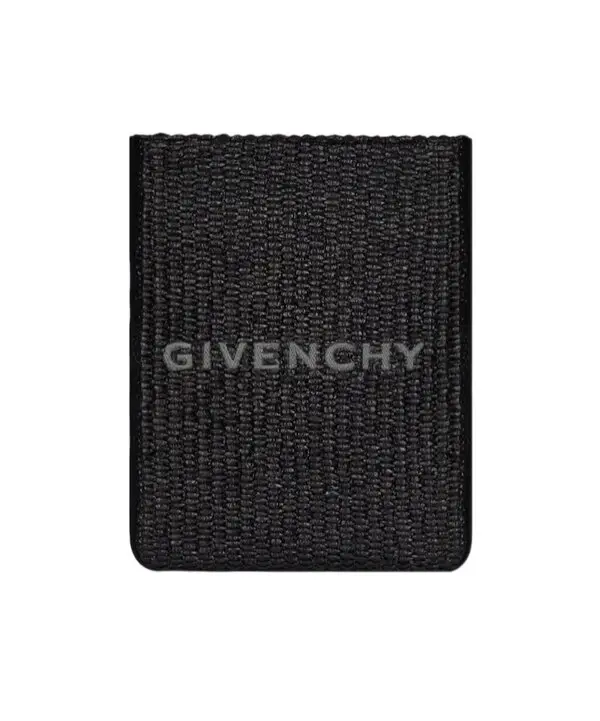 Givenchy Letter Details Mobile Phone Bag - Black
