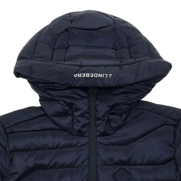 J. Lindeberg Quilted Hooded Zip-up Jacket