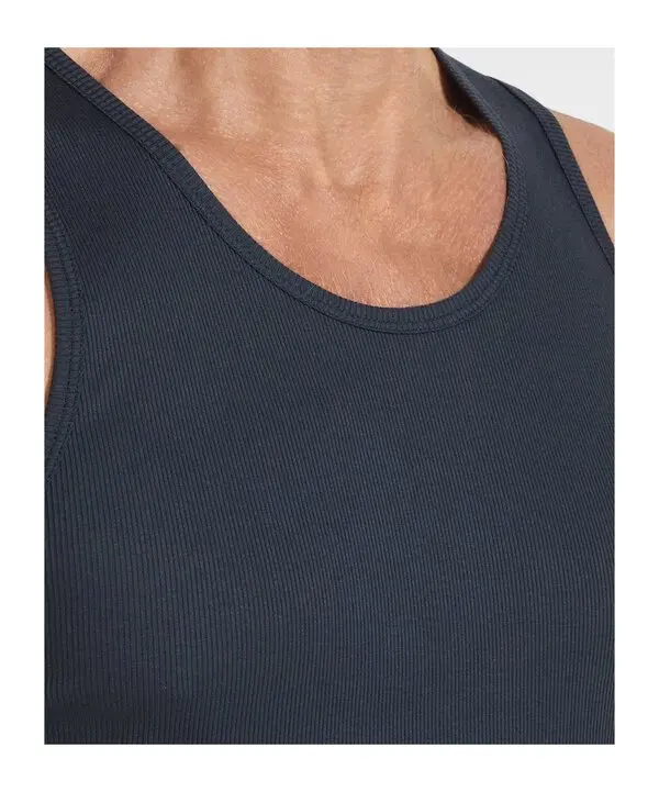 Zegna Cotton Blend Tank Top - Blue