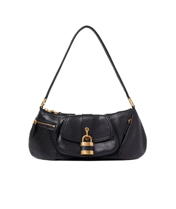Chloé The 99 Lock Shoulder Bag - Black