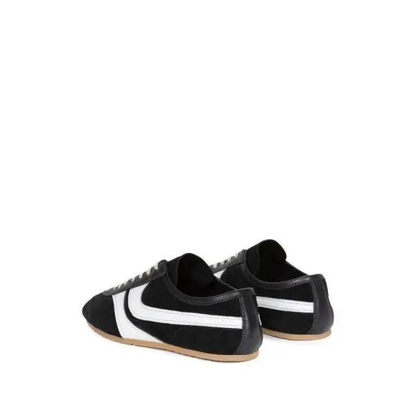 Dries Van Noten Round Toe Athletic Sneakers - Black
