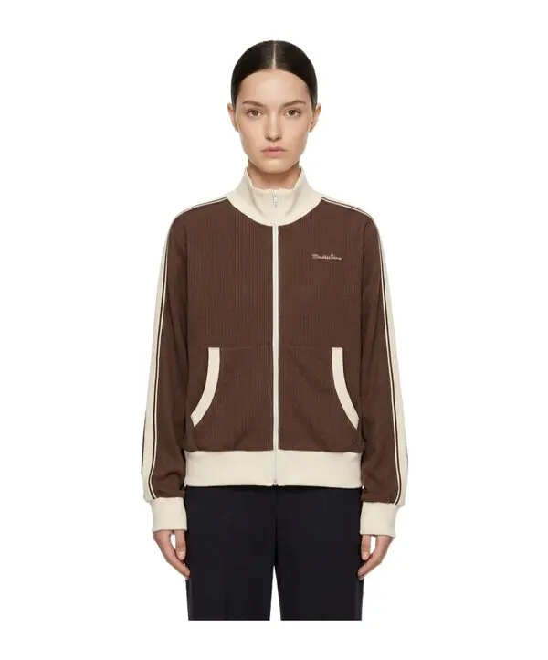 Marissa Chiara Long-sleeve Zip-up Track Jacket