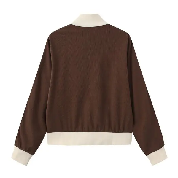 Marissa Chiara Long-sleeve Zip-up Track Jacket