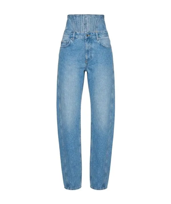 MUGLER Layered Detail Jeans