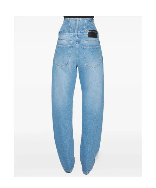 MUGLER Layered Detail Jeans