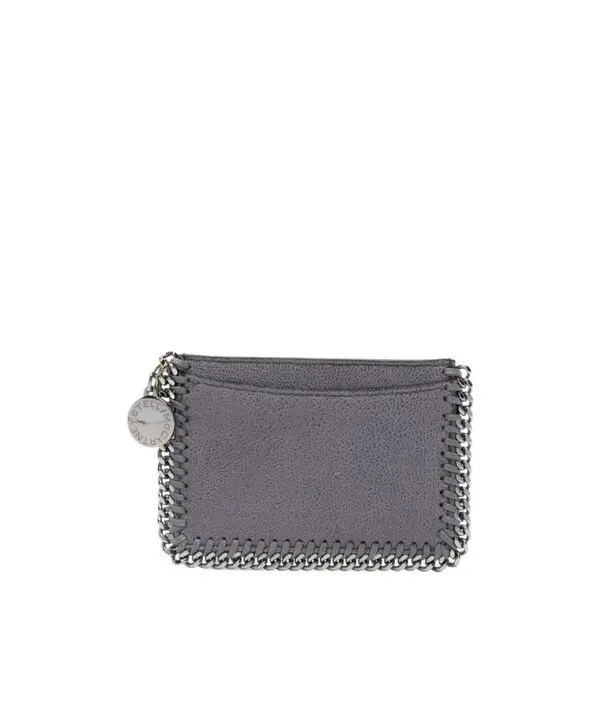 Stella McCartney Falabella Zipped Cardholder - Gray